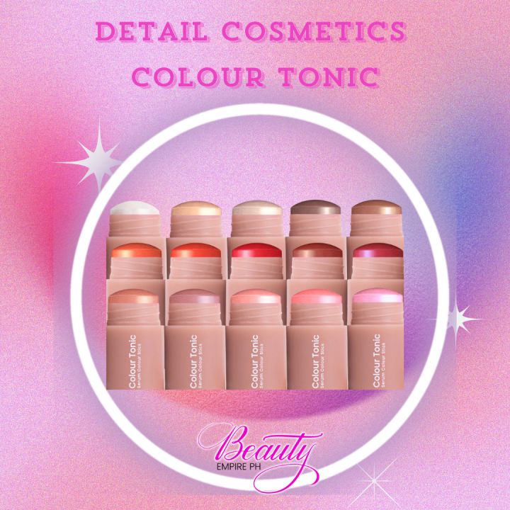 Detail Cosmetics Colour Tonic Serum Color Stick Blush | Lazada PH