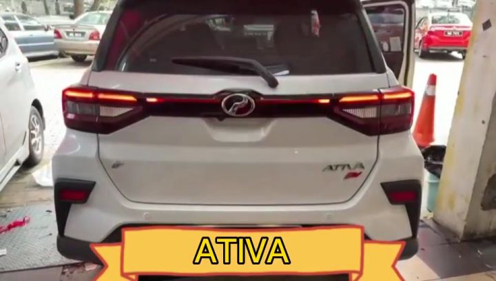 Perodua Ativa Rear Garnish LED With (Running Daytime Light + Brake ...