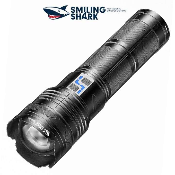 Smiling Shark SD5999 Powerful Torchlight M77 10000 Lumens Led ...