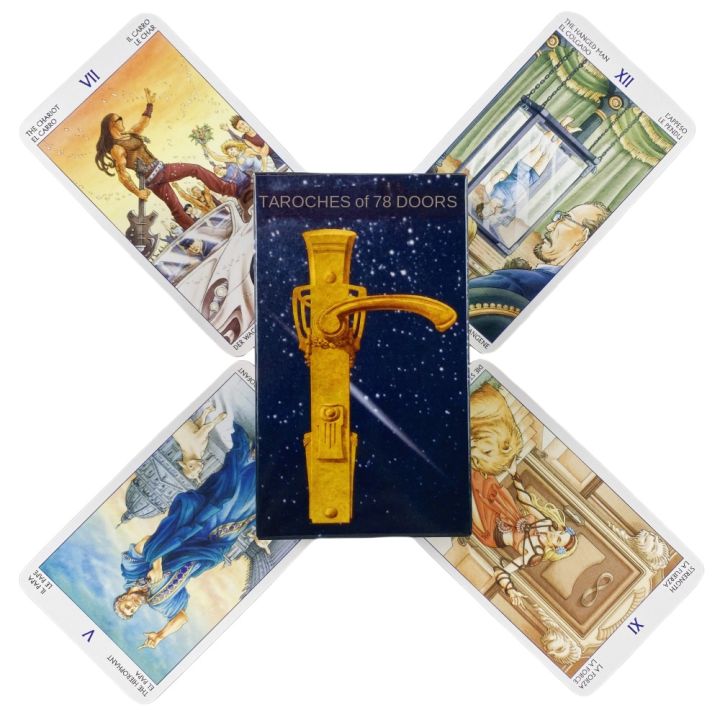 Tarot Of The 78 Doors A Deck Oracle English Visions Divination Edition ...
