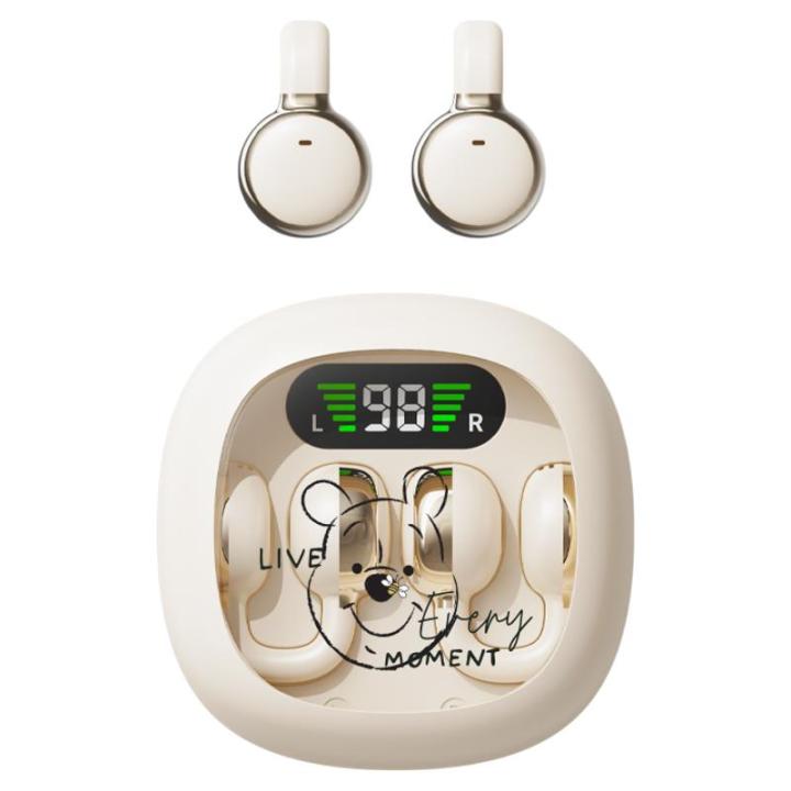 disney(Disney) | Clip On Bone Conduction Open Ear Bluetooth Headphones ...