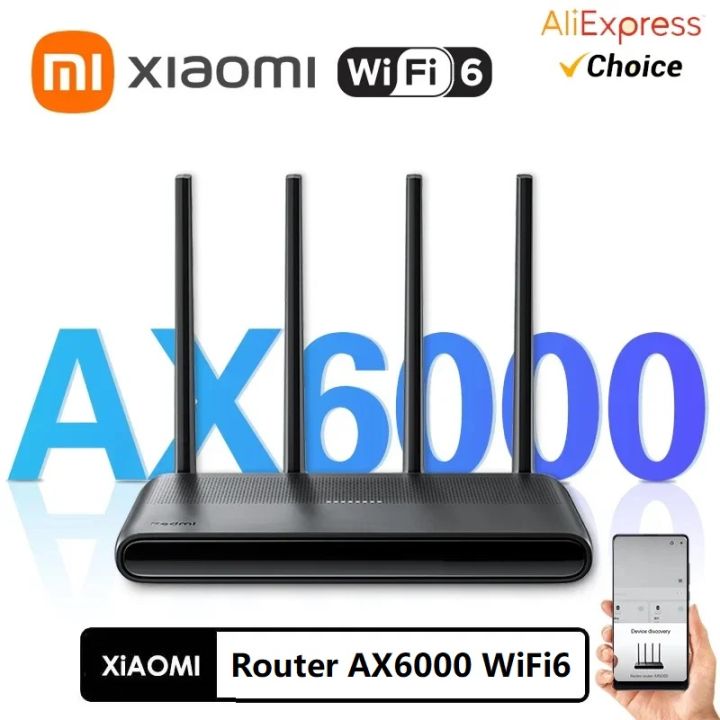 New Xiaomi Redmi Router AX6000 Repeater WiFi Extender VPN IPTV Mesh ...