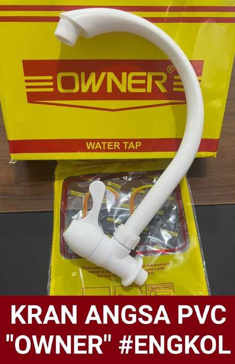 KRAN ANGSA PVC "OWNER" #MODEL LOTUS | Lazada Indonesia