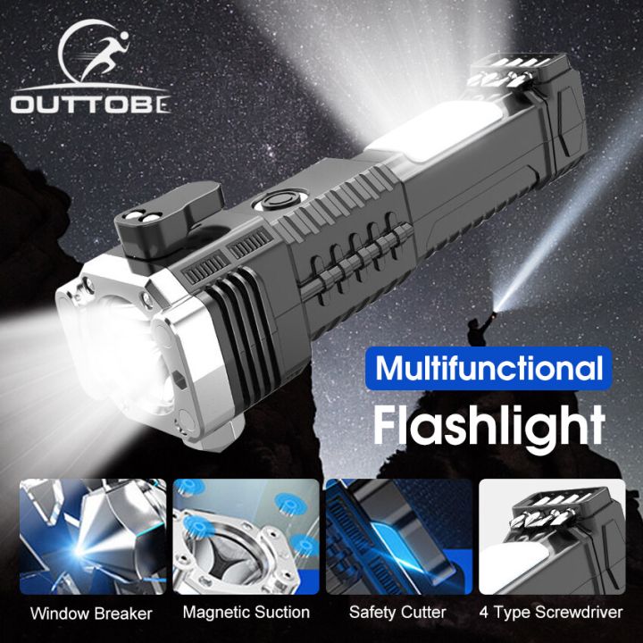 Outtobe Flashlight Multifunctional Flashlight Super Bright LED ... Outtobe Flashlight Multifunctional Flashlight Super Bright LED ...