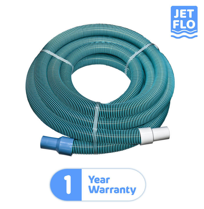 Jet-Flo Heavy-Duty Swimming Pool Vacuum Hose 30 ft (9.1m) with Swivel ...