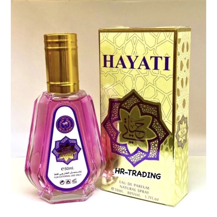 ARABIC PERFUME 50ML | HAYATI FOR MAN & WOMEN. | Lazada