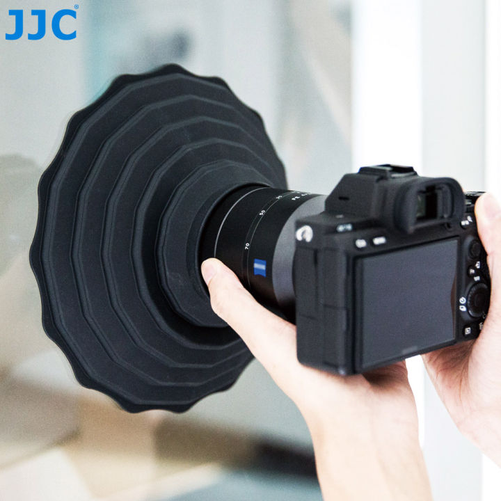 JJC Silicone Lens Hood Anti Reflective Camera Lens Hood for Diameter 53mm~72mm 73mm~88mm Lens ...