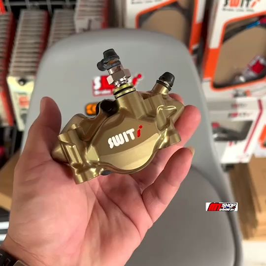 ปั้มเต่า Swit Thailand เเท้ 2 พอต งาน CNC ใส่กับรถได้ทุกรุ่น ขึ้นอยู่ที่ขาจับปั้ม มีประกันรั่ว ...