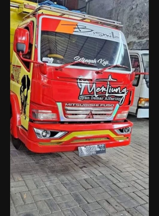 Bumper MODEL JETBUS UNIVERSAL untuk Truk CANTER | Lazada Indonesia