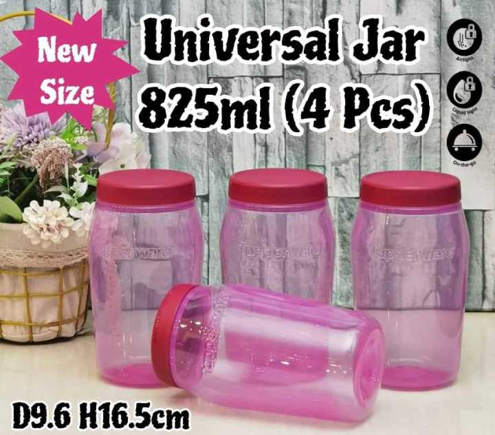 Tupperware Universal Jar 1.5L/4.5L Blue or 3L turqoise (1unit) | Lazada