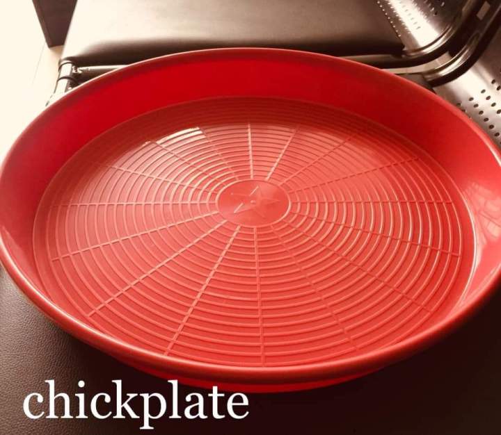 Poultry supply Chick plate chicken plate colors red and green | Lazada PH