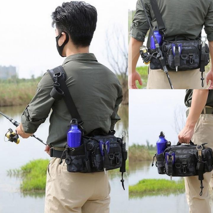 Professional Lure Bag Fishing Bag Fishing Rod Bag Fishing Gear Tackle ...