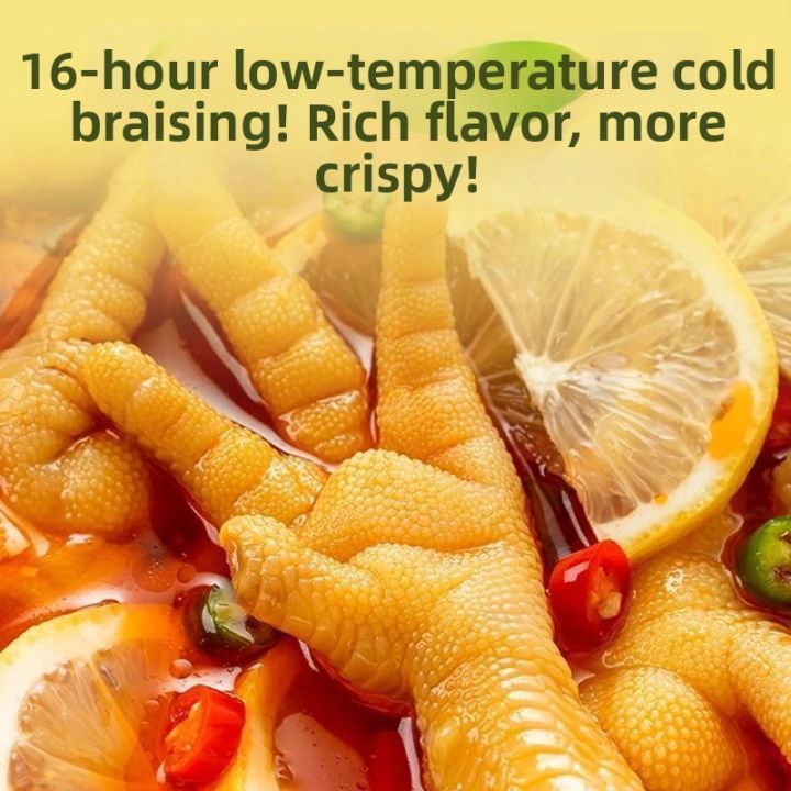 Boneless Spicy Lemon Chicken Claw Snack Filipino Street Food Instant ...