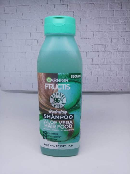 Shampo Garnier Aloe Vera Untuk Rambut Kering 350ml Lazada Indonesia