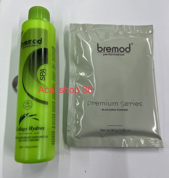 Hair bleaching powder with oxidizing peroxide set bremod bleach bremod ...