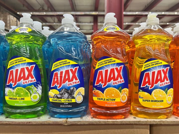Ajax Dishwashing Liquid Super Degreaser 828mL | Lazada PH
