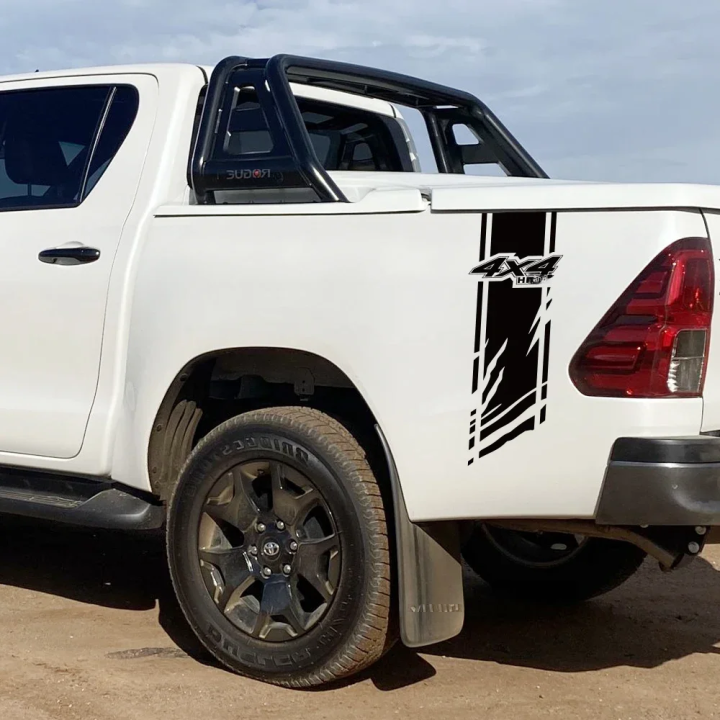 สติกเกอร์ติด4X4รถยนต์สำหรับ Toyota HILUX Revo vigo Rocco GR truck รถ ...