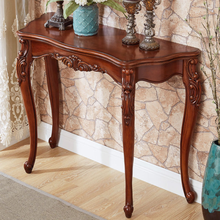 American Style Semicircle Console Tables Wall Table European Style Sofa ...