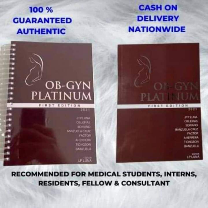 OB GYN Platinum (2021) Original|On hand,Ready to ship | Lazada PH