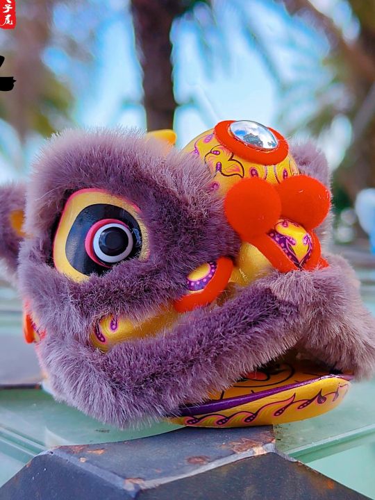 Lion Dance Mini Car Interior Decoration High-End Chinese Trend Lion ...