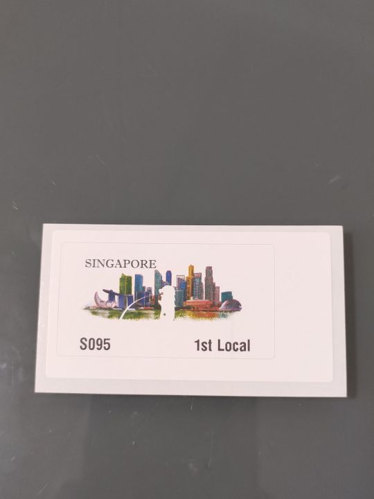singpost 1st local and 2nd local stamp. 10 stamps per set. | Lazada ...
