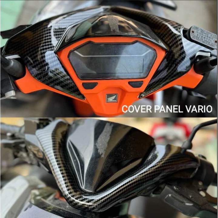 COVER PANEL KEPALA VARIO K59 CARBON 2018-2022 ️cover panel kepala Vario ...