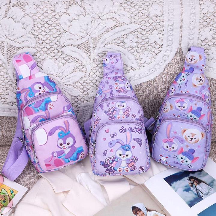 (Ready Stock) Stella Rabbit Shoulder Girl Sling Bag Backpack Cartoons ...