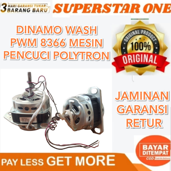 dinamo wash pwm 8366 mesin pencuci polytron | Lazada Indonesia