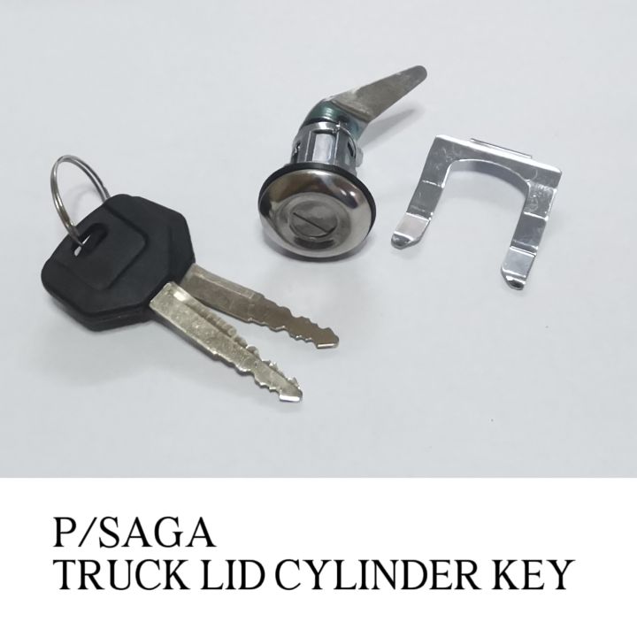 SAGA ISWARA SEDAN REAR BONNET KEY LOCK/TRUCK LID | Lazada