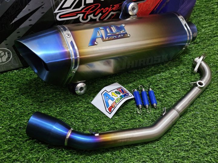 Atom Project Full Titanium Exhaust For ADV160 | Lazada PH