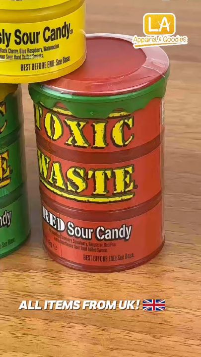 Toxic Waste Drum Hazardously Extreme Sour Candy from UK | Lazada PH