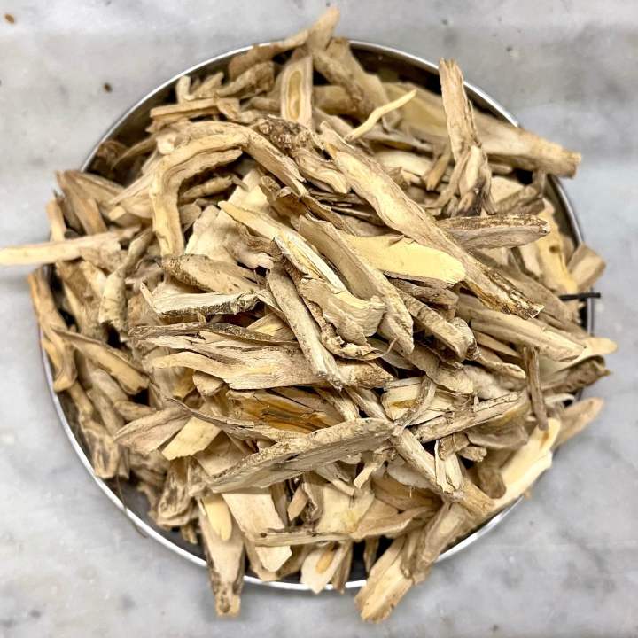 แปะเสียงพ้วย 100 กรัม (白鲜皮 100g) ไป๋เซี่ยนผี สมุนไพรจีน Bai Xian Pi ...