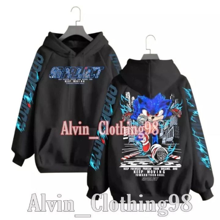 jaket hoodie Exclusive SR PROJECT SONIC V 2 hoodie motor pria sr ...