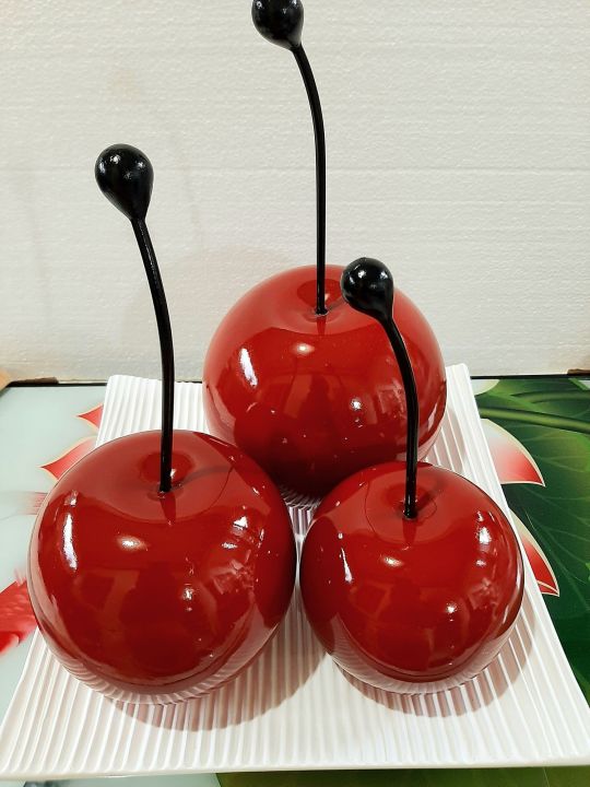 Big Cherry set with tray..ceramic table tops | Lazada PH
