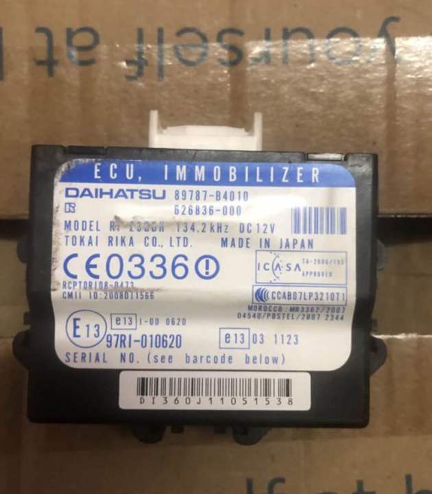 Perodua Alza Immobilizer Ecu (89787-B4010) | Lazada