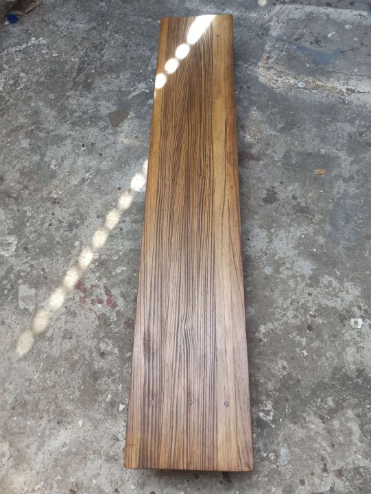 Wooden Monitor Riser with Shelves Modern 140cm Length | Lazada PH