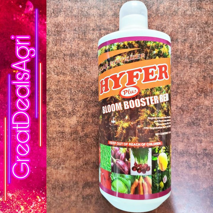HYFER PLUS BLOOM BOOSTER FOLIAR FERTILIZER (1 LITER) AGROTIGER | Lazada PH