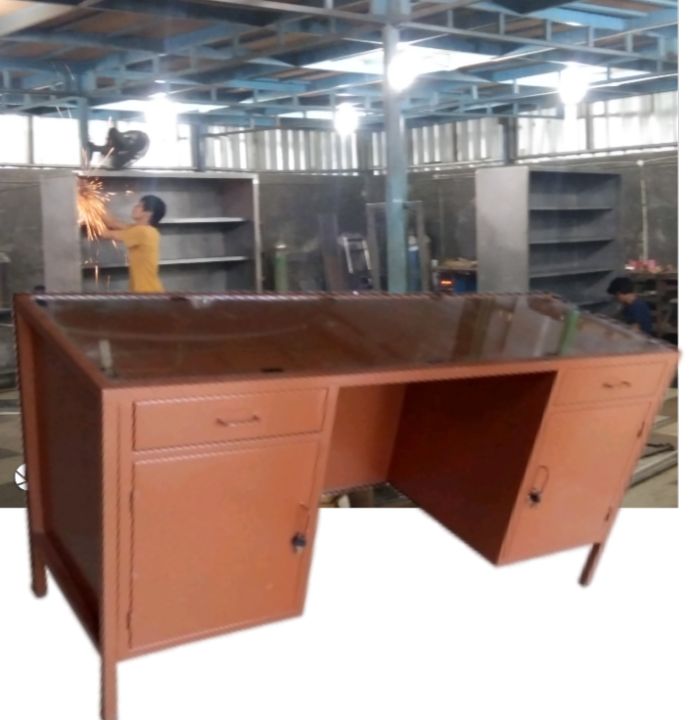 meja besi,, meja kaca, meja kantor, meja RS, meja cs, meja ruang kerja ...