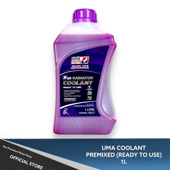 Uma Radiator Coolant Pre-Mixed Ready to Use 1L | Lazada PH