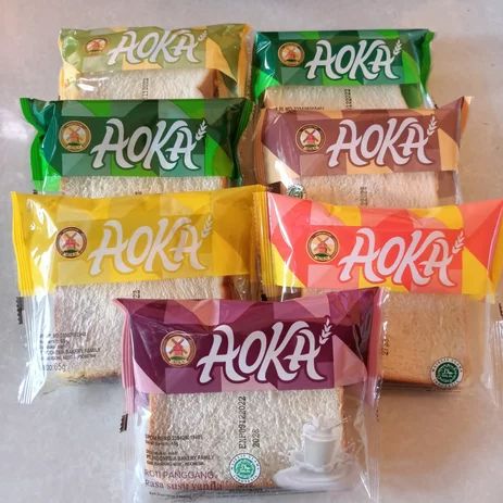 Roti aoka 1 Pcs roti enak siap makan | Lazada Indonesia