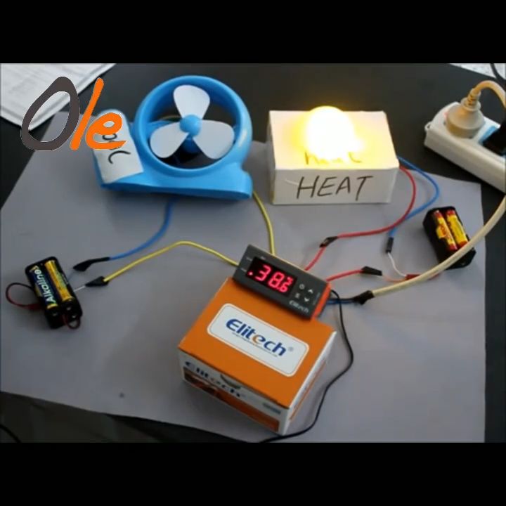 220v Digital Stc 1000 Temperature Controller Thermostat For Egg Incubator Multifunction Sensor