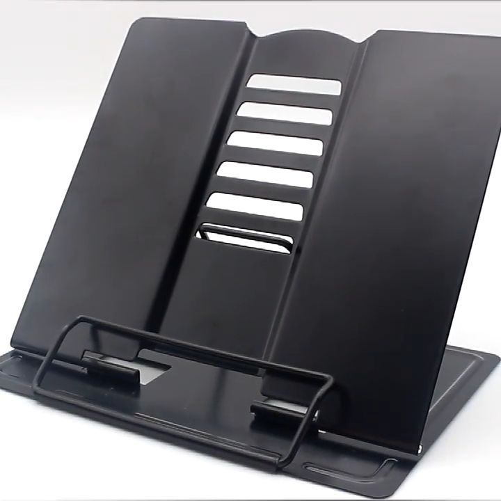 ezstationery Ready Stock Adjustable Metal Book Stand Foldable Reading ...