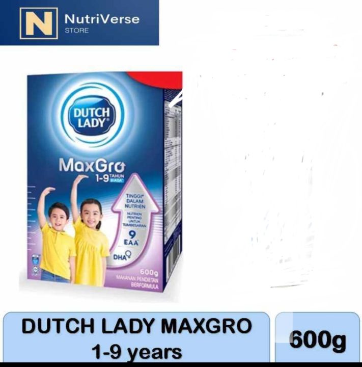 Dutch Lady MAXGRO 600g 1-9 years | Lazada