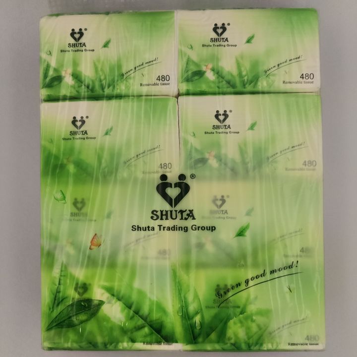 Shuta Green Tea Pull Up Tissue / Table Napkin Tissue Paper(S-0010 ...