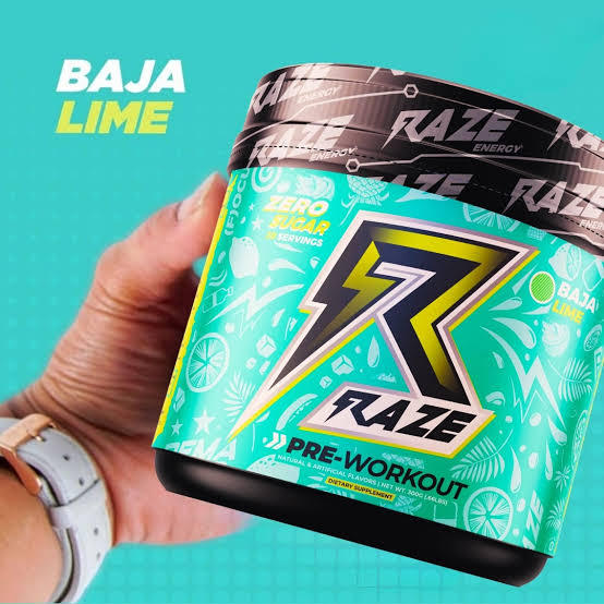 RAZE Pre-Workout. BAJA LIME Flavor. 30 Servings | Lazada PH