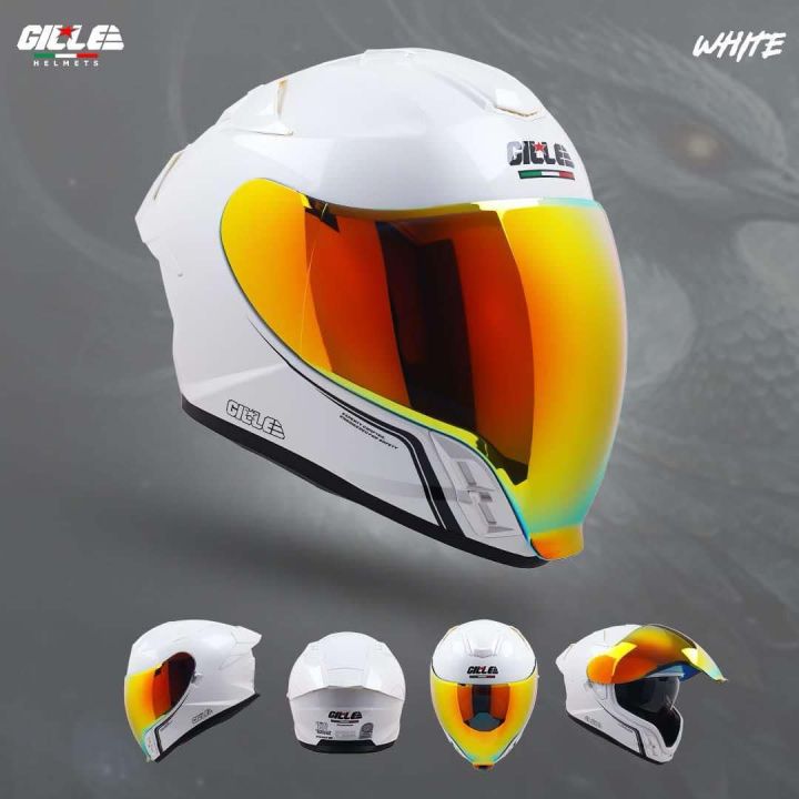 GILLE Phoenix Dualvisor Fullface helmet with Freebies | Lazada PH