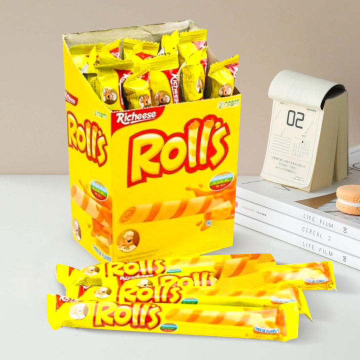 NABATI Rolls Coklat Box isi 20 Pcs EXP 21 Mei 2024 | Cemilan makanan ...