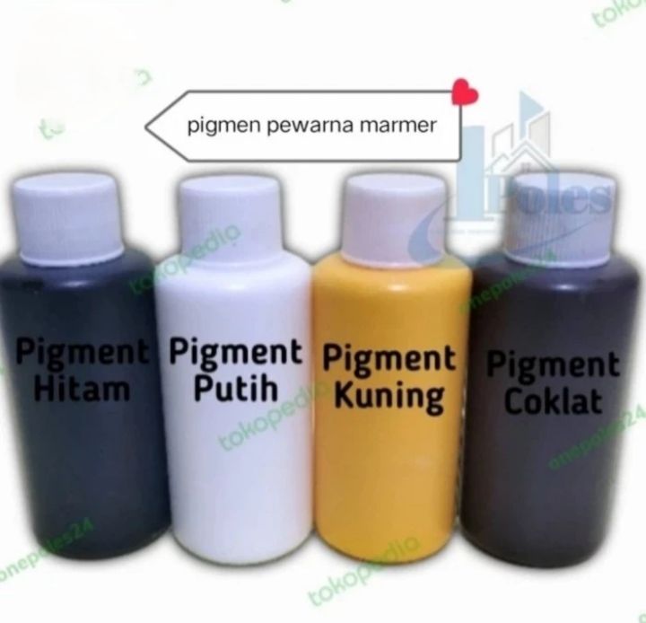 Pigmen pewarna Resin marmer granit 70ml - Hitam | Lazada Indonesia