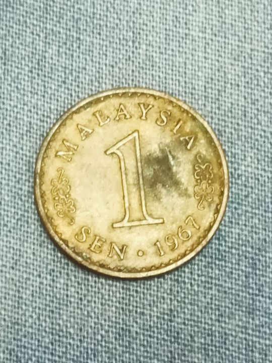 1 sen Old Coins Collection 1967 | Lazada