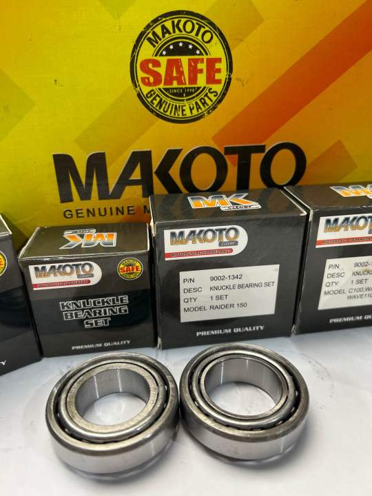 KNUCKLE BEARING SET MAKOTO TMX RAIDER SHOGUN XRM C100 BEAT CLICK ...